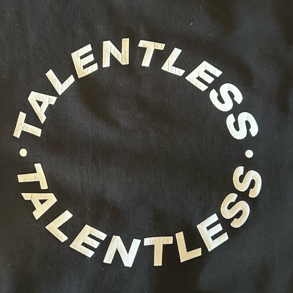 Talentless Men's Premium Hoodie - Circle Logo -Black … - Gem